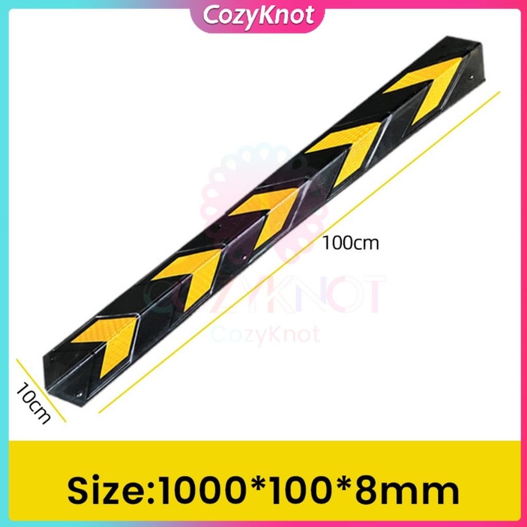 CKT Rubber Corner Guard Reflectorized Corner Guard Parking For Edge ...
