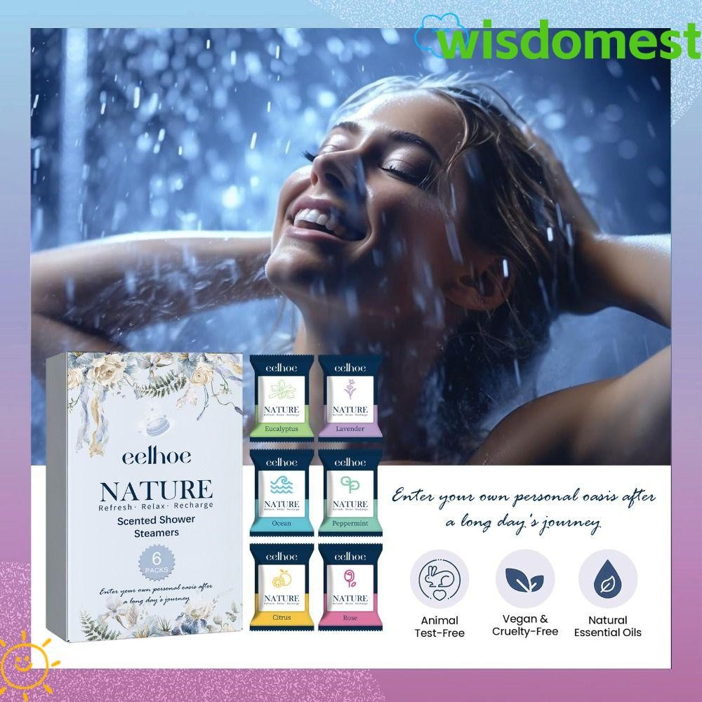 WISDOMEST Swear Shower Steamers Gift Set, Moisturizing Self Care ...
