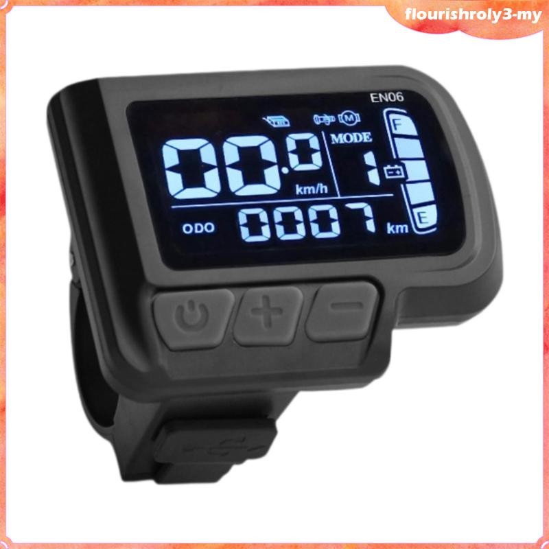 [Flourish] Electric Bike Display Meter Mini Display Scooter Panel Bike ...