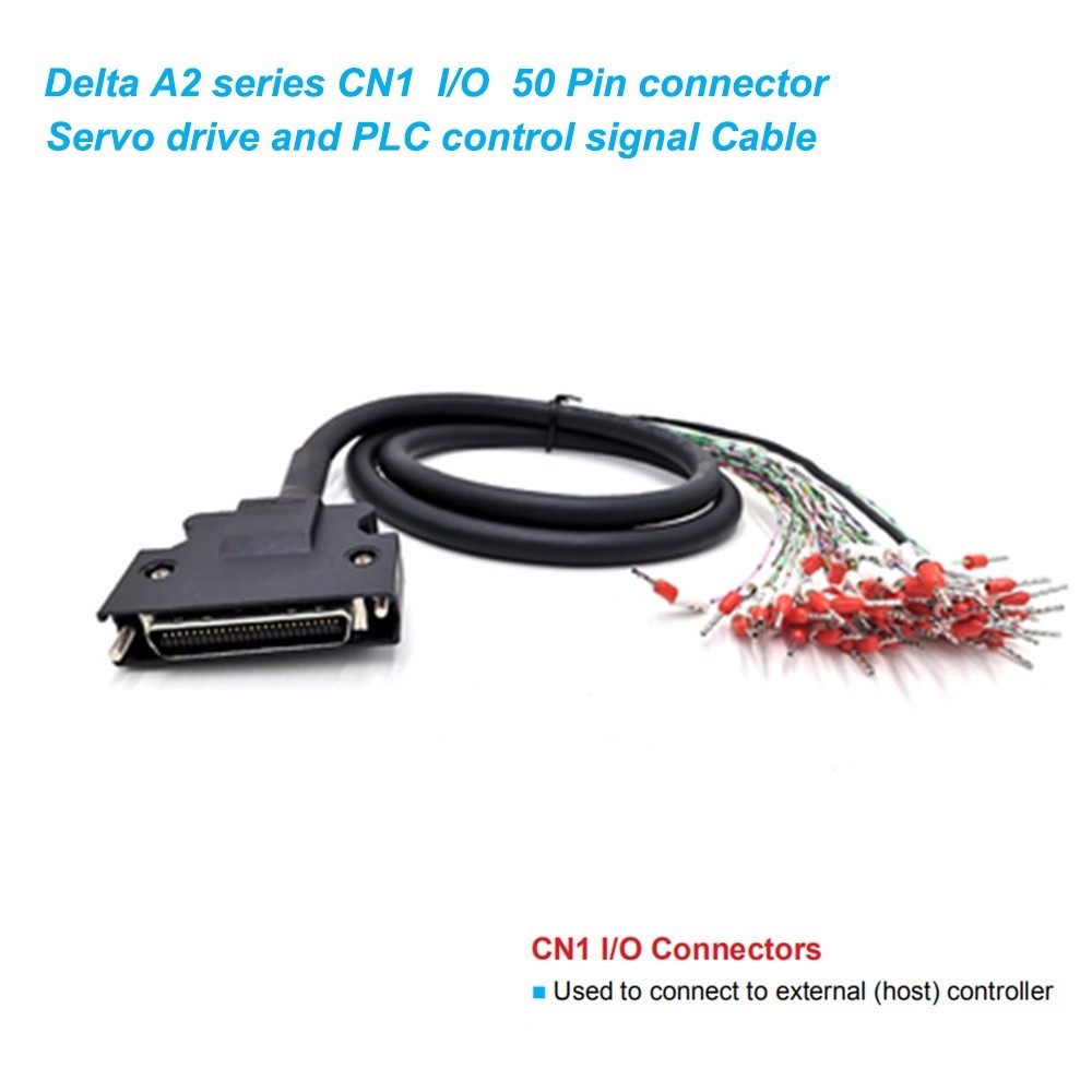 NEW Delta 1 I/O 44 Pin SC50 Pin Connector Servo Drive and PLC Control ...