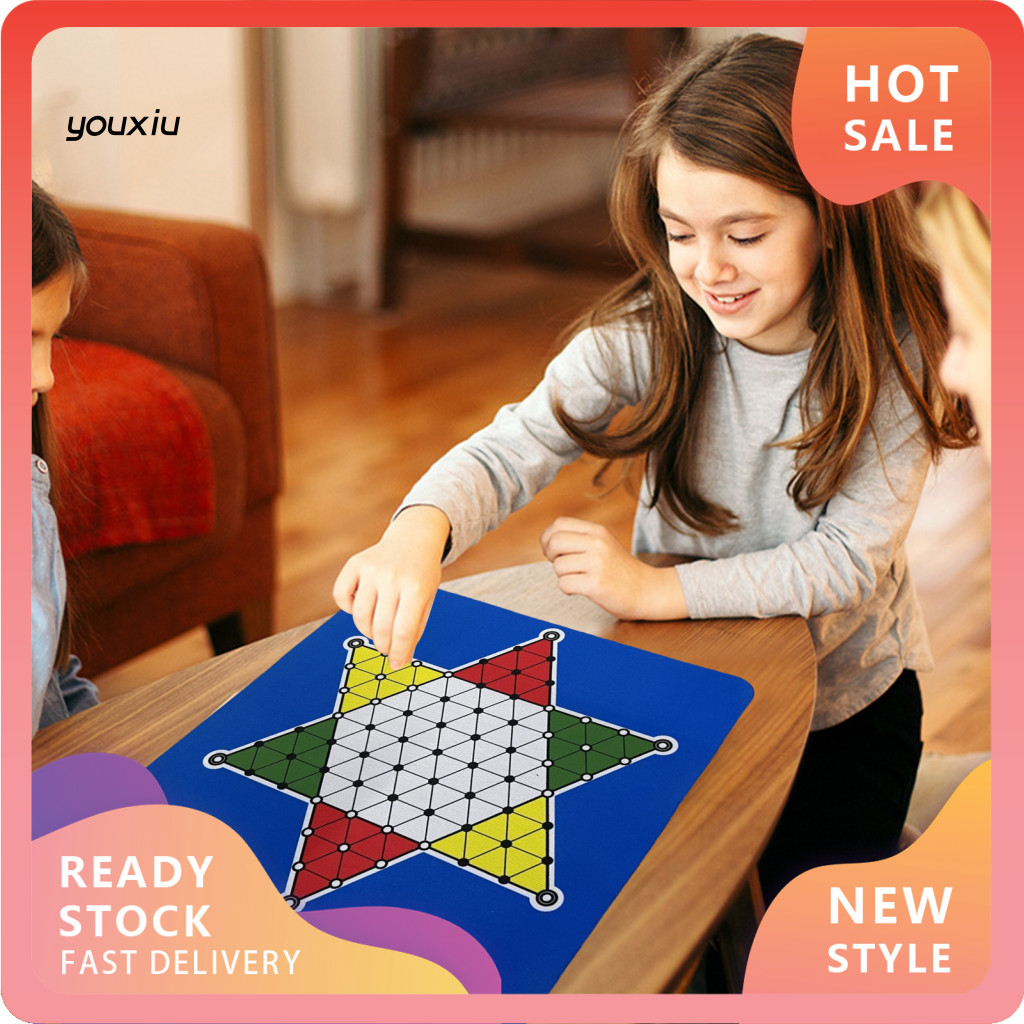 YX Multiplayer Checkers Game Chinese Checker Set Traditional Chinese ...