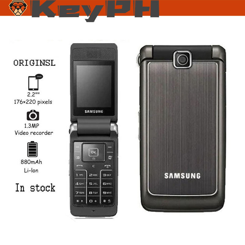 Original S3600 Flip Phone 1.3mp Gsm Camera 2g Mobile Phone Flip Phone ...