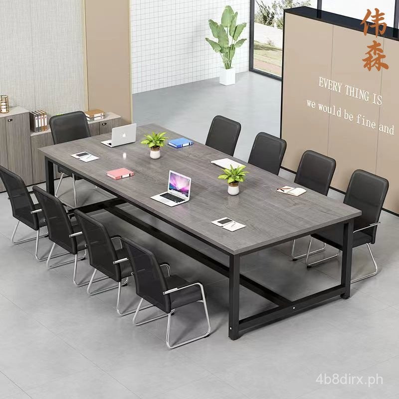 Conference Table Long Table Office Table Simple Living Room Conference Table Rectangular ...