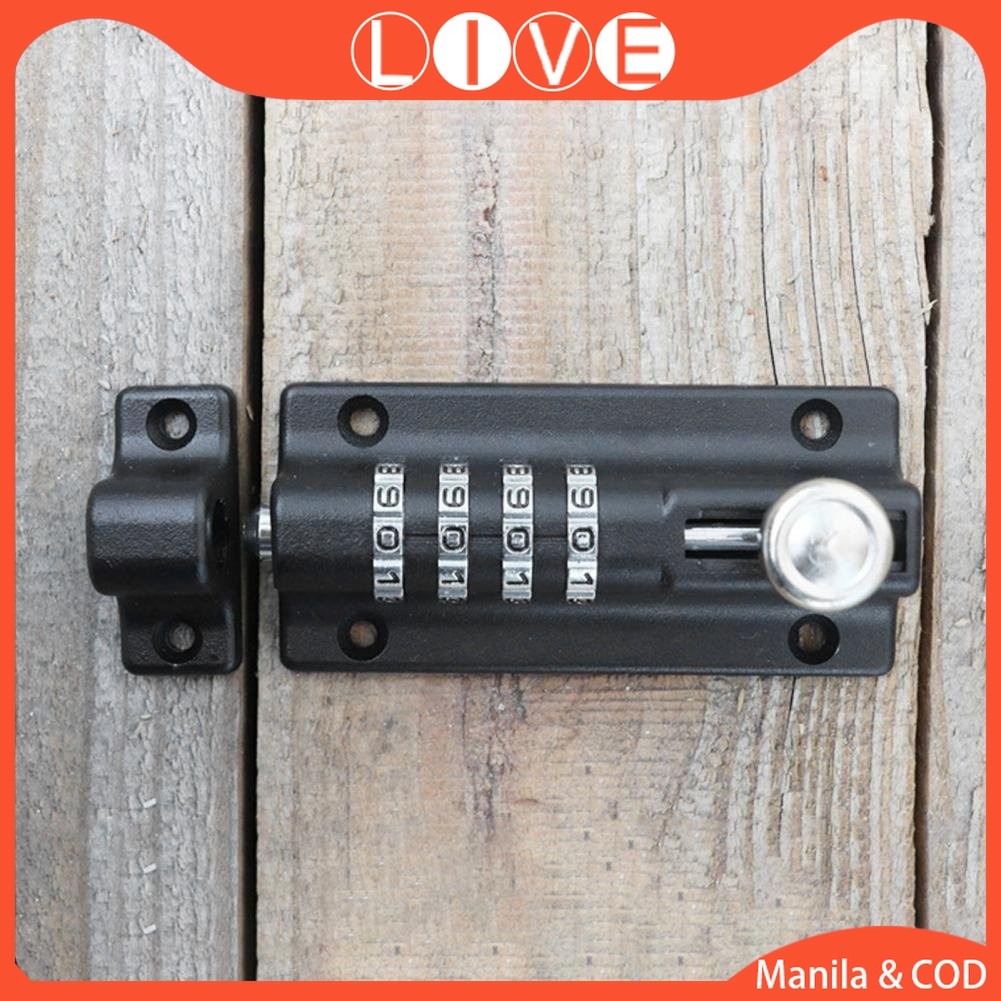 Password Lock Latch Combination Door Latch Bolt 304 Stainless Steel ...