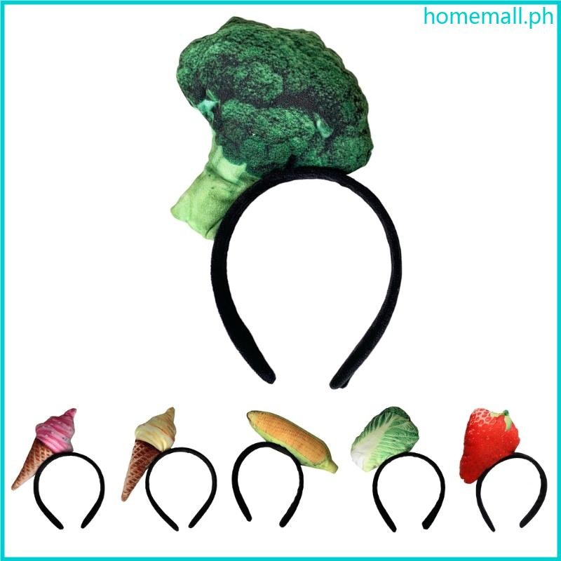 HO Fruit Vegetable Headband Funny Headpiece Hair Hoop for Beaches Theme ...
