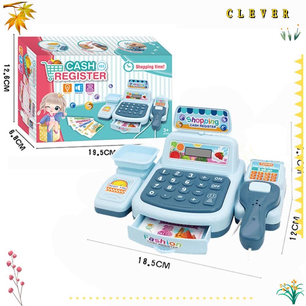 CLEVERHD Supermarket Cash Register, Sound Effects Lighting Simulation ...