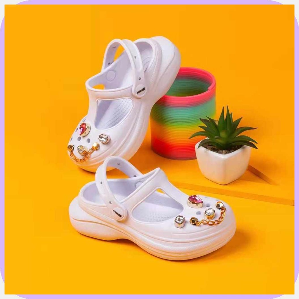 Korean]VJ(fashion!B^White~K?Crocs*J?Bae*u?Clog*kb?sandals)xx>new)KW ...