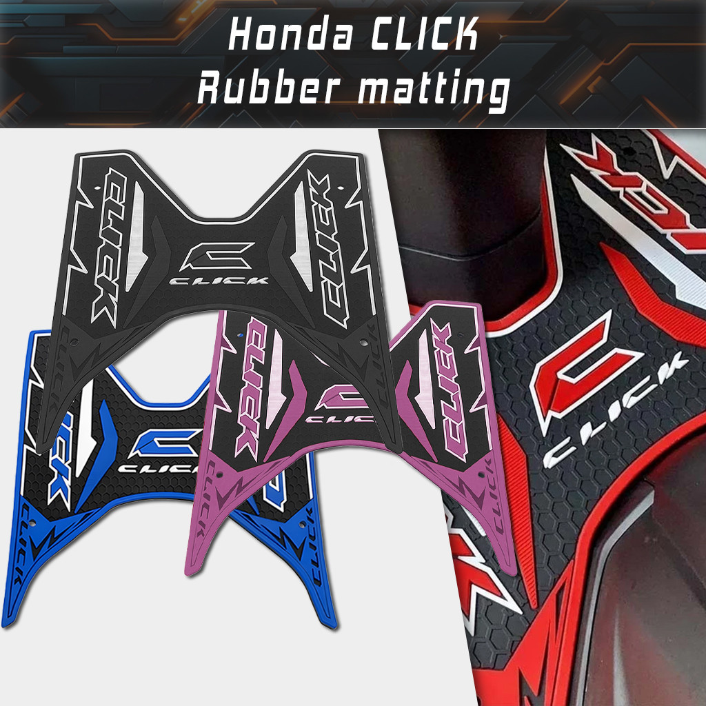 Rubber Matting For Honda Click 125 150 V1,V2,V3 accessories for ...