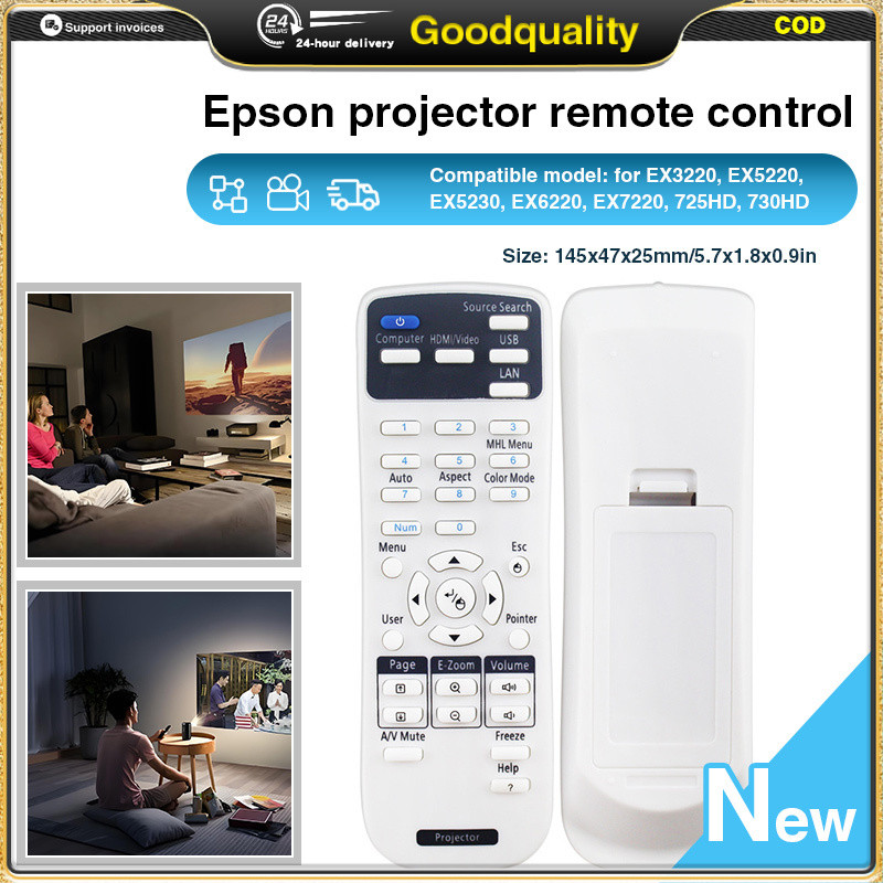 Epson Projector Replacement Remote Control | Shopee Philippines
