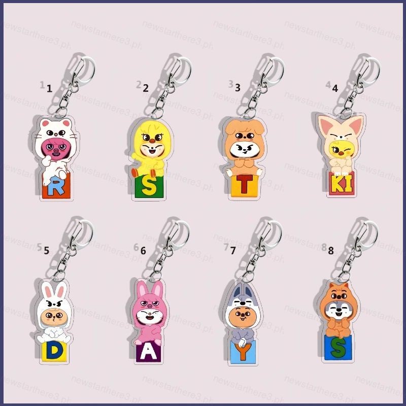 YE Stray Kids SKZHOP HIPTAPE Felix Chang-Bin acylic key holder keychain ...