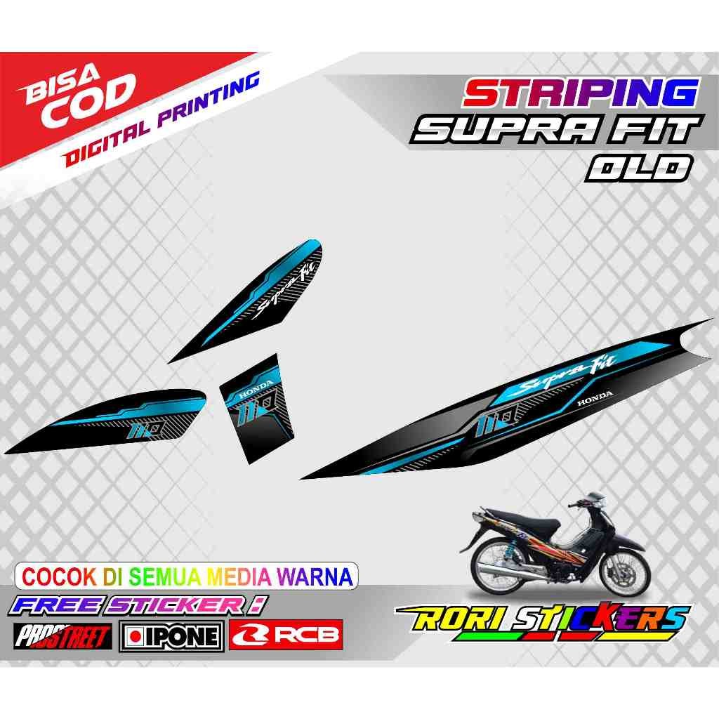 HONDA SUPRA FIT OLD MOTORCYCLE VARIATION STRIPING / SUPRA FIT OLD LIST ...