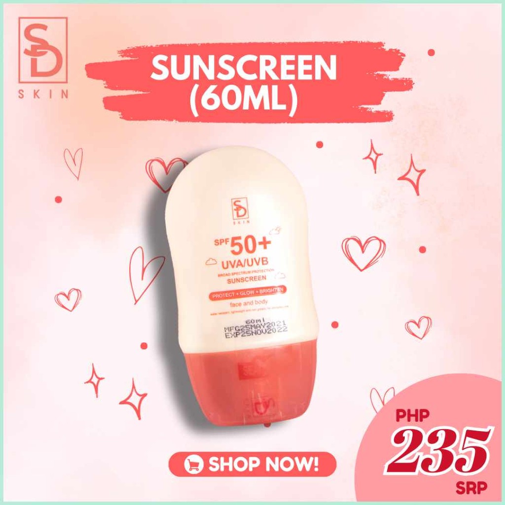 New&la*and[W,Improved,K[SD,D[Skin,a[Sunscreen,x[60ml | Shopee Philippines