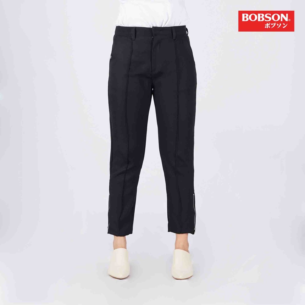 Bobson Japanese Ladies Basic Non-Denim Colored Pants 170920 (Black) | Shopee Philippines