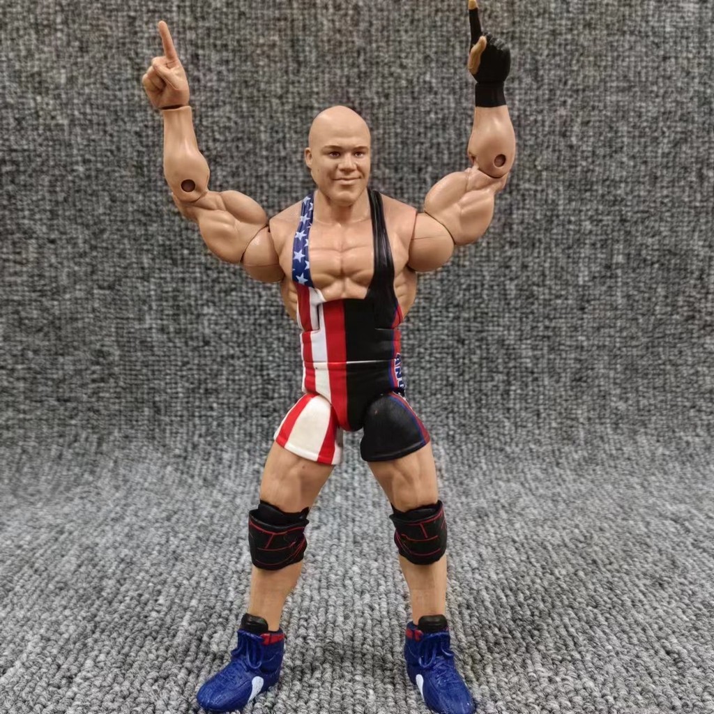 Genuine Bulk Mattel Ring Wrestling Kurt Angel Wrestler Super Action ...