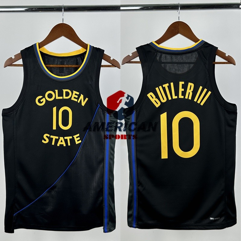 Men's Golden State Warriors Jimmy Butler III 2024/25 Black Regatta ...