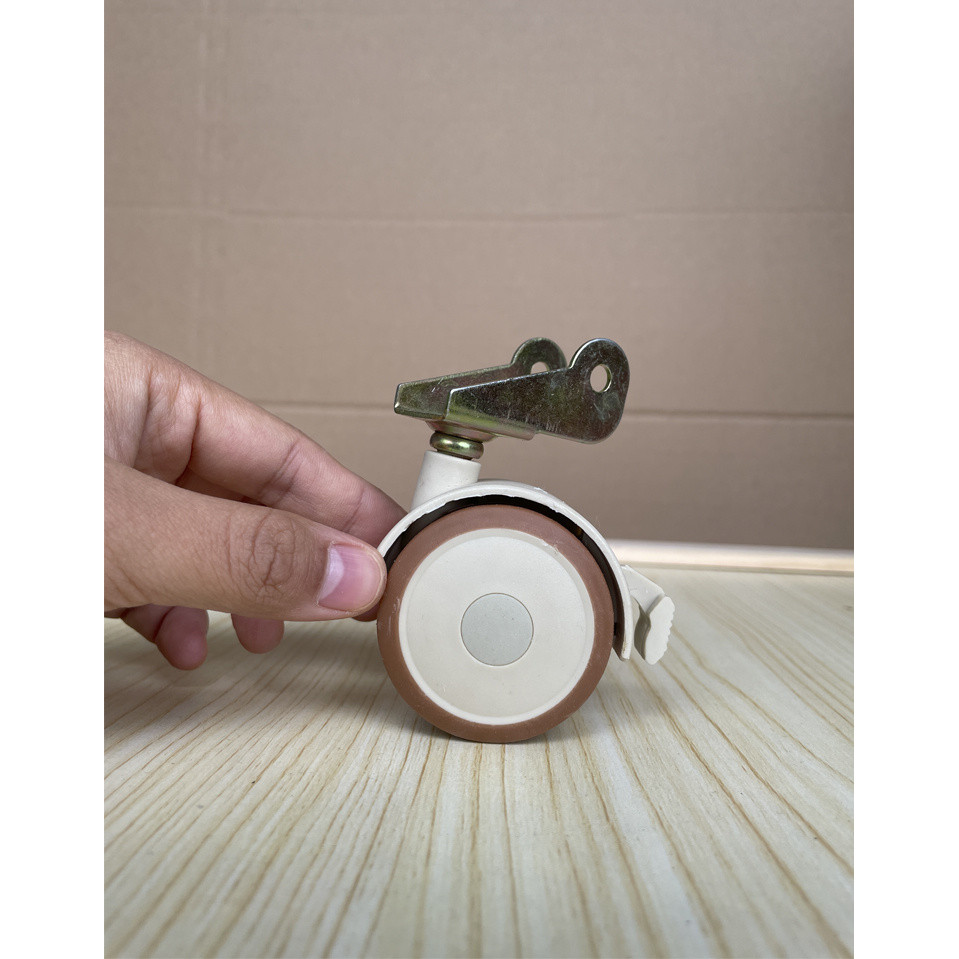 Crib Wheel Flip Wheel Universal Wheel Brake Lathe Accessories Solid ...