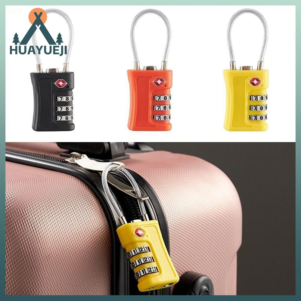 HUAYUEJI Customs Password Lock, Anti-theft Padlock 3 Digit Combination ...