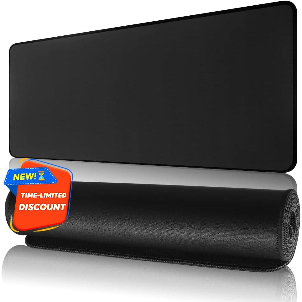 Multi Black Large Size Gaming Mouse Pad Extended Office Desk Mat ...