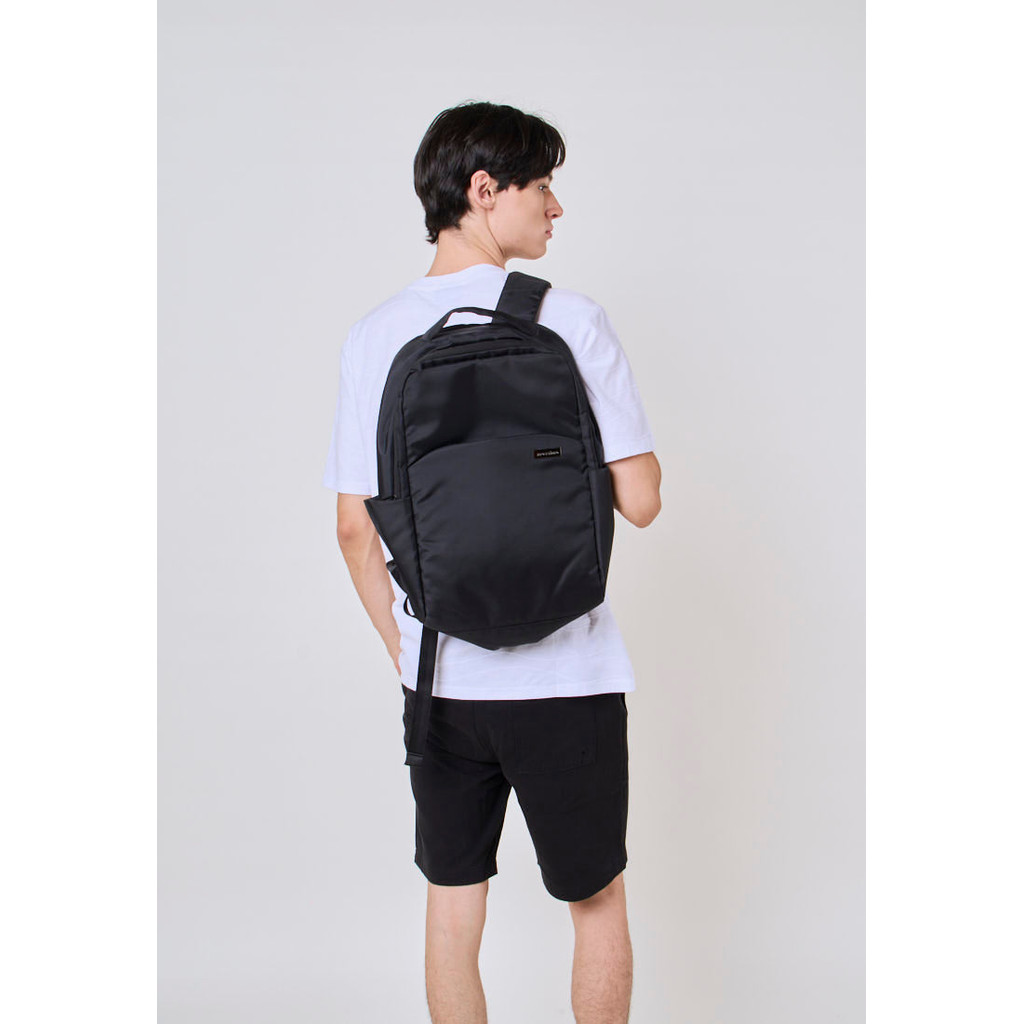 Mossimo Elijah Black Laptop Backpack Bag | Shopee Philippines