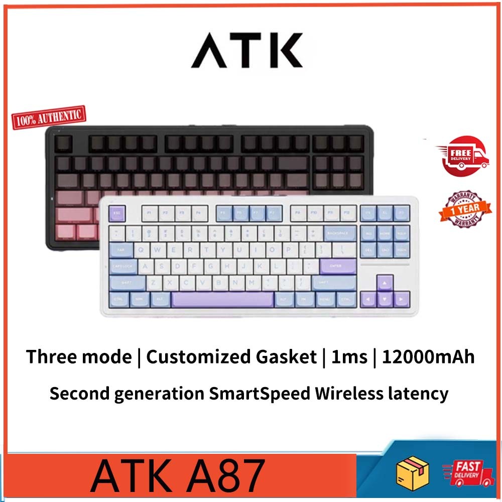 ATK A87 three mode gateway structure long endurance low delay customized e-sports wireless ...