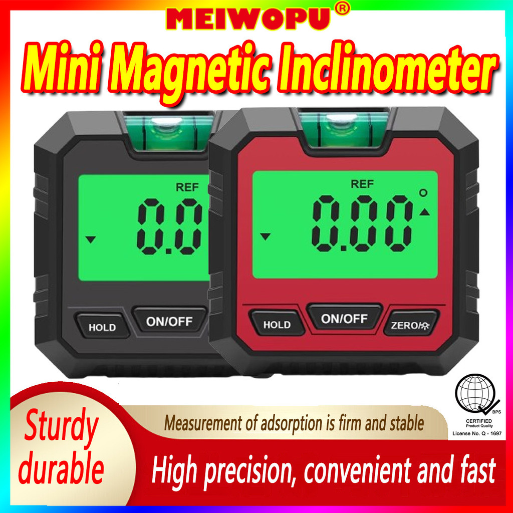 Digital Goniometer Mini Magnetic Inclinometer Measuring Inclined Angle ...