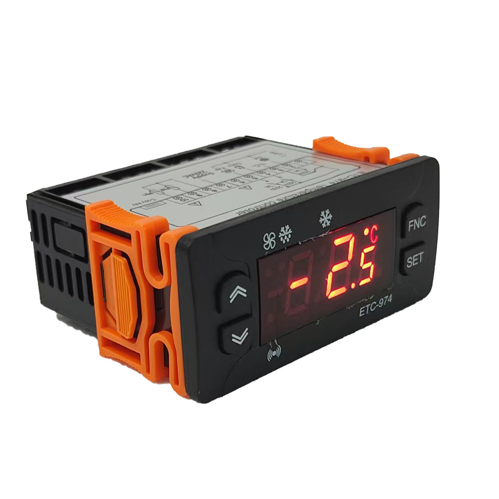 Temperature Controller ETC-974 Refrigeration Frost Fan Calibration Dual ...