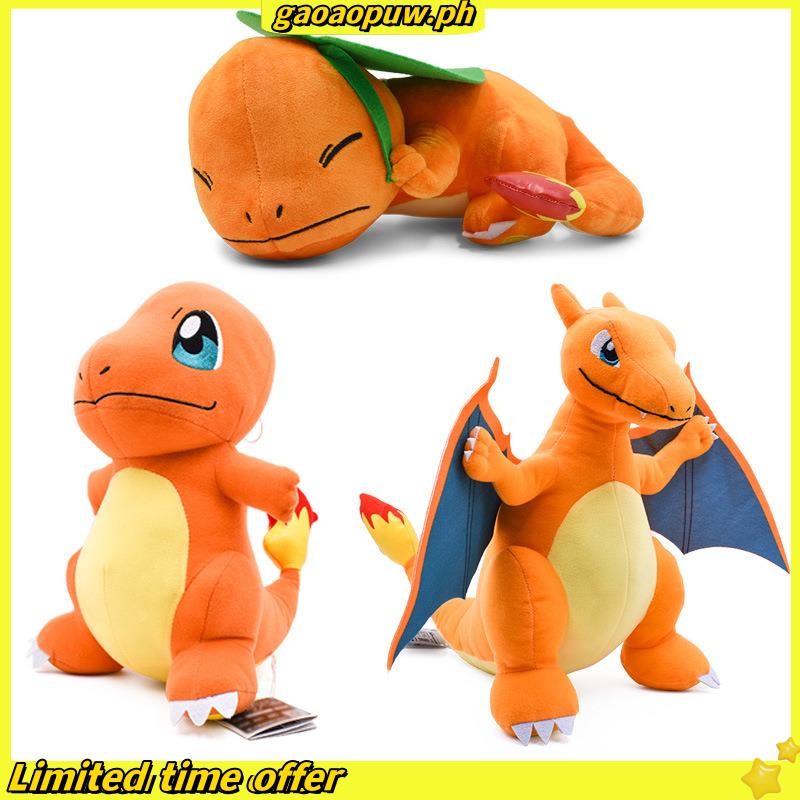 27-33cm Pokemon Anime Figure Charmander Charizard Sleep Plush Toys Doll ...