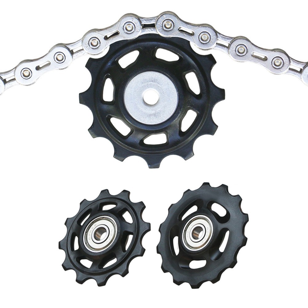 ⭐ Hot selling ⭐ Bike Bicycle Rear Derailleur Wheel Pulley Wheel 12T 14T ...