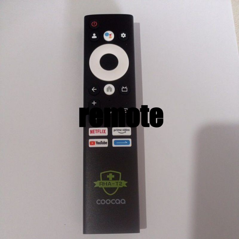 Original RHA - T2 Anti Bacterial Coocaa Google TV Remote | Shopee ...