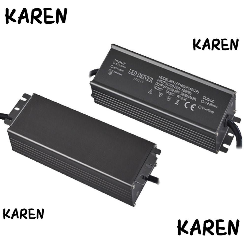 KAREN LED Lamp Transformer, Waterproof 1500mA LED Driver Power Supply ...
