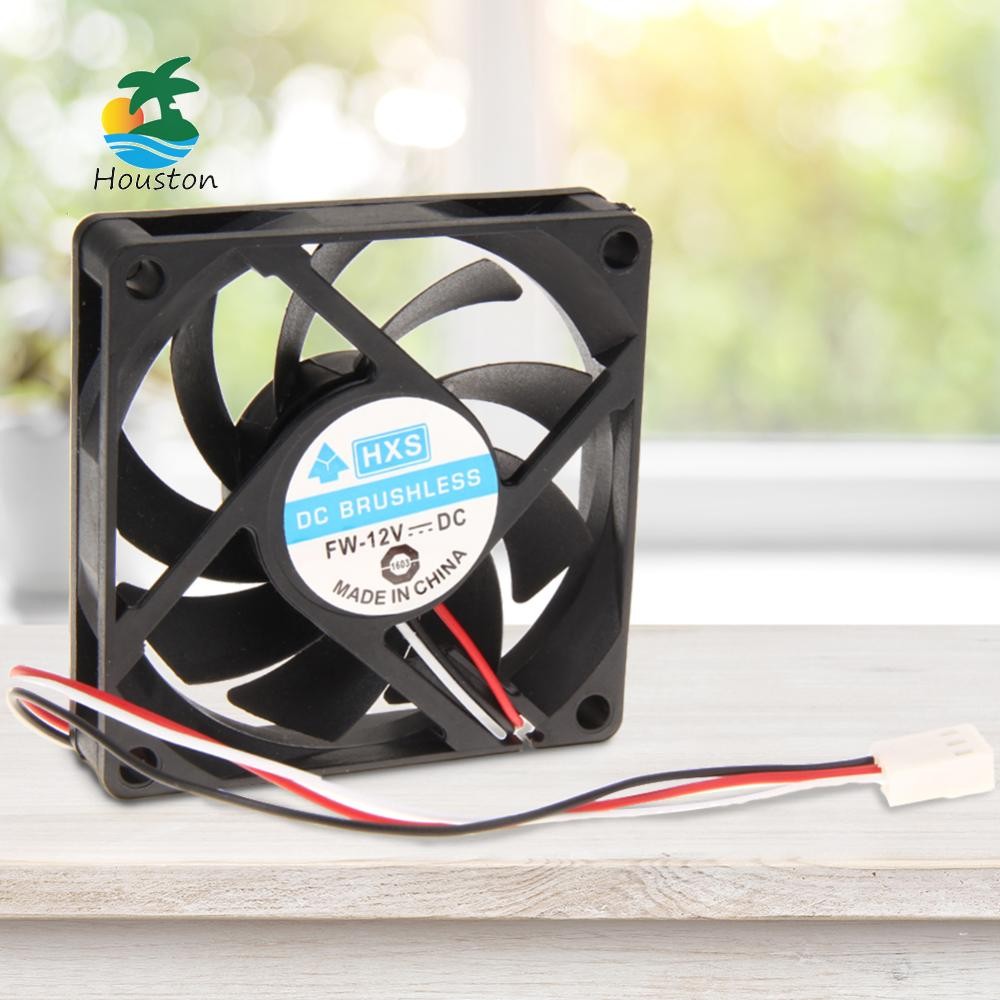 1pc Mini Computer Case Cooler 12V 7cm 70mm PC CPU Cooling Cooler Fan ...