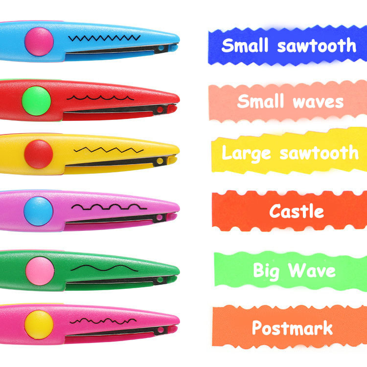 Handmade diy album album cutting safety lace scissors fun scissors ...