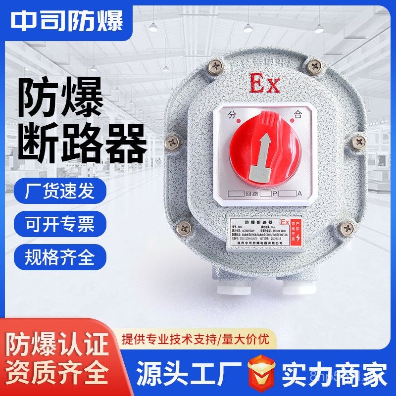 Explosion-Proof Circuit Breaker16A Cast Aluminum Explosion-Proof ...