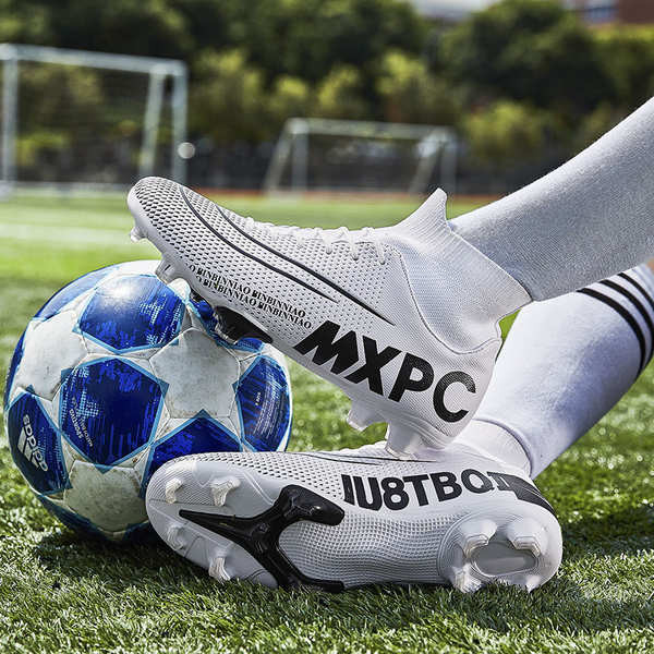 football shoes sneakers New Soccer Boots Men's Broken Ding TF Long Ding ...