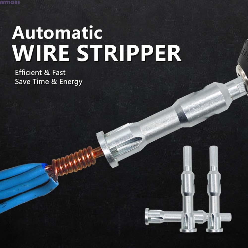 ANTIONE Wire Stripper Manual Peeling Cable Twisted Wire Connector Drill ...