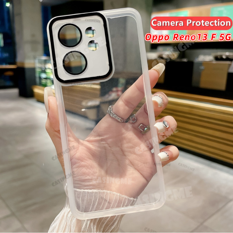 OPPO Reno13 F 5G 2025 Transparent Phone Case Plating Transparent Soft ...