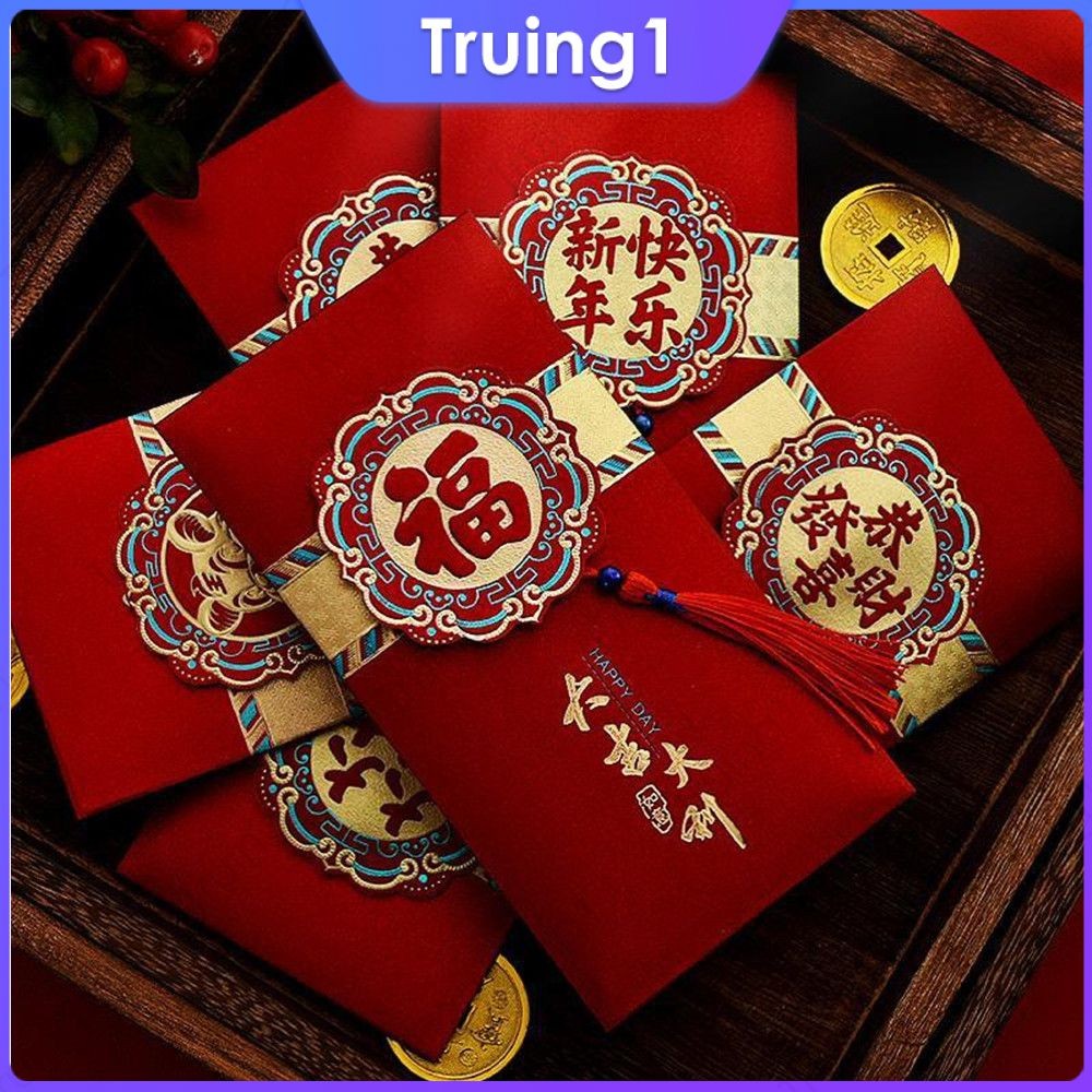 2pcs New Year Red Envelopes 2025 Snake Year Red Packet Wedding Lucky ...