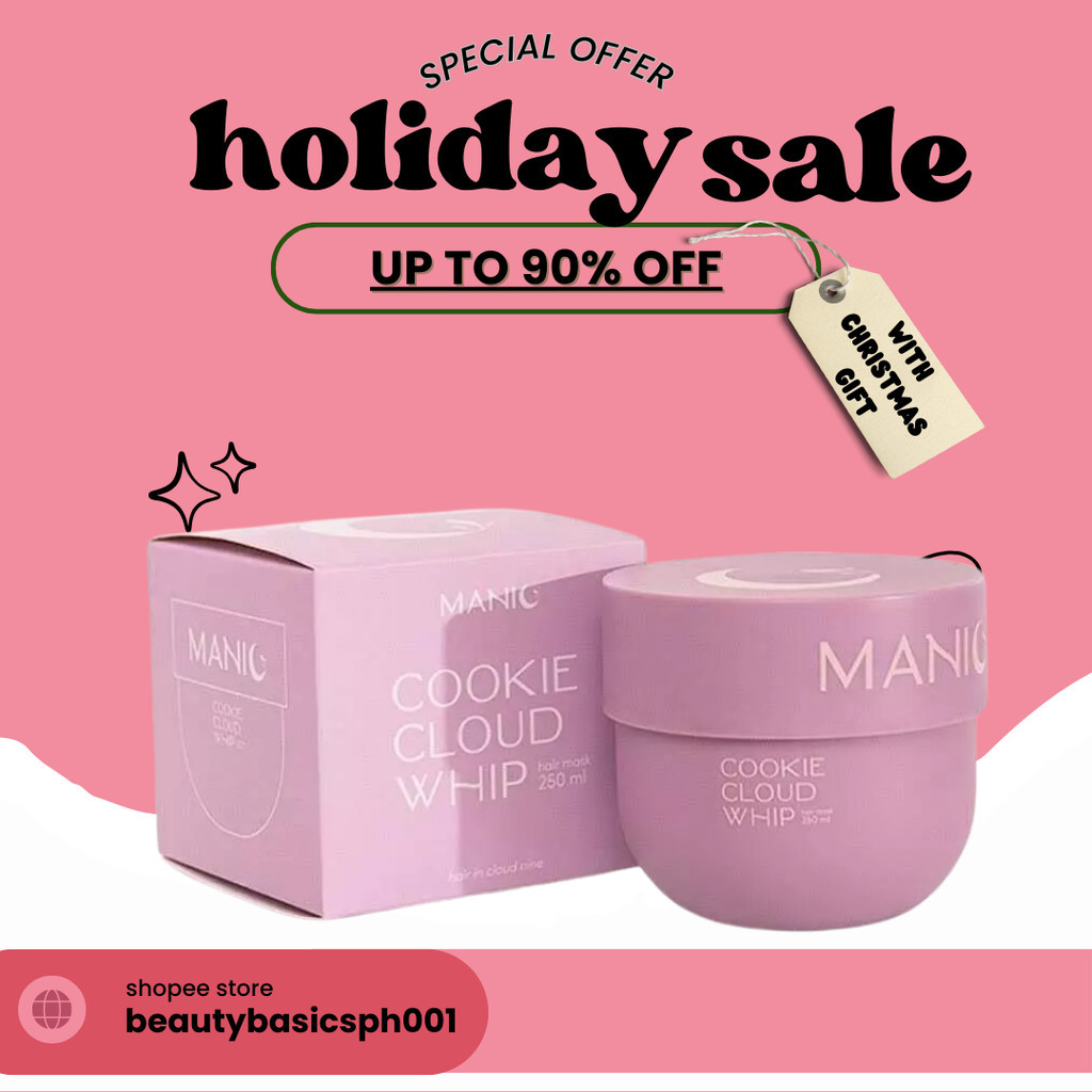 250ml MANIC BEAUTY Cookie Cloud Whip Hair Mask | Shopee Philippines