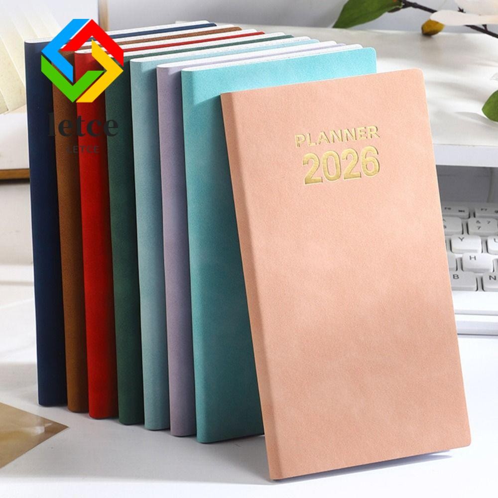 LETCE 2026 Agenda Book, with Calendar A6 Appointment Notebooks, Mini To ...