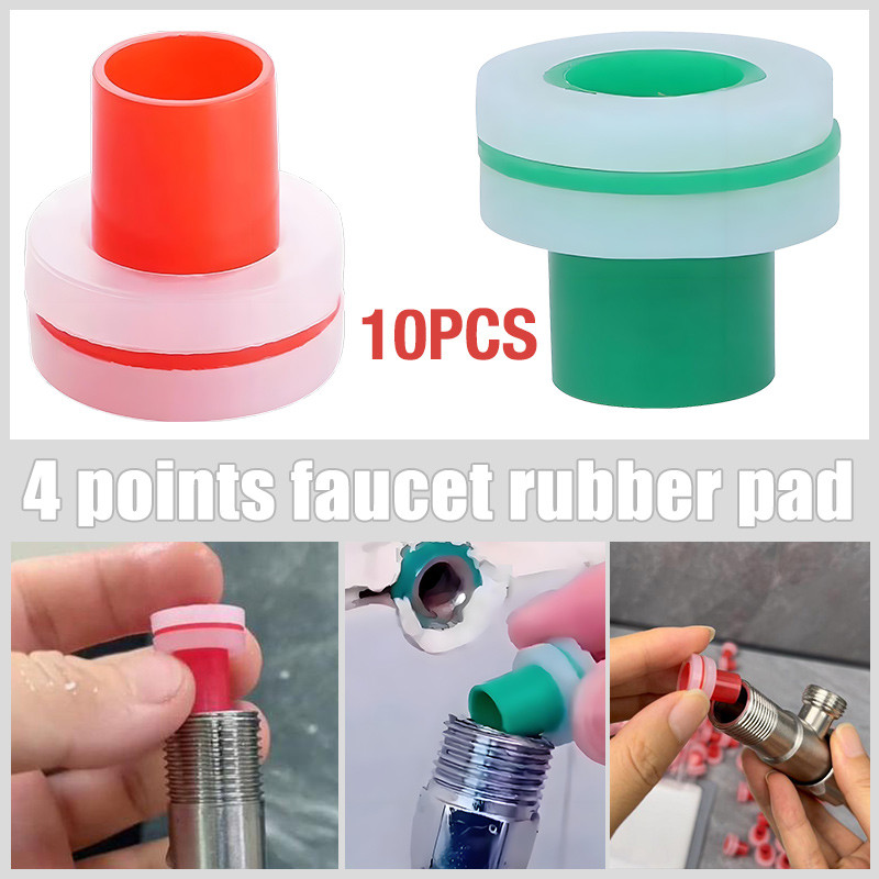 10Pcs PPR Silicone Gasket Sealing Ring Leak-Proof Faucet PPR Pipe Plugs | Shopee Philippines