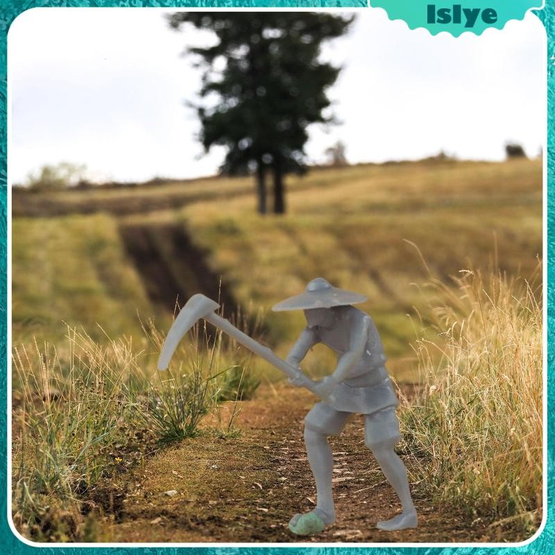 [Lslye] 1:87 Scale Farmer Figures, Character Model Photography Prop ...