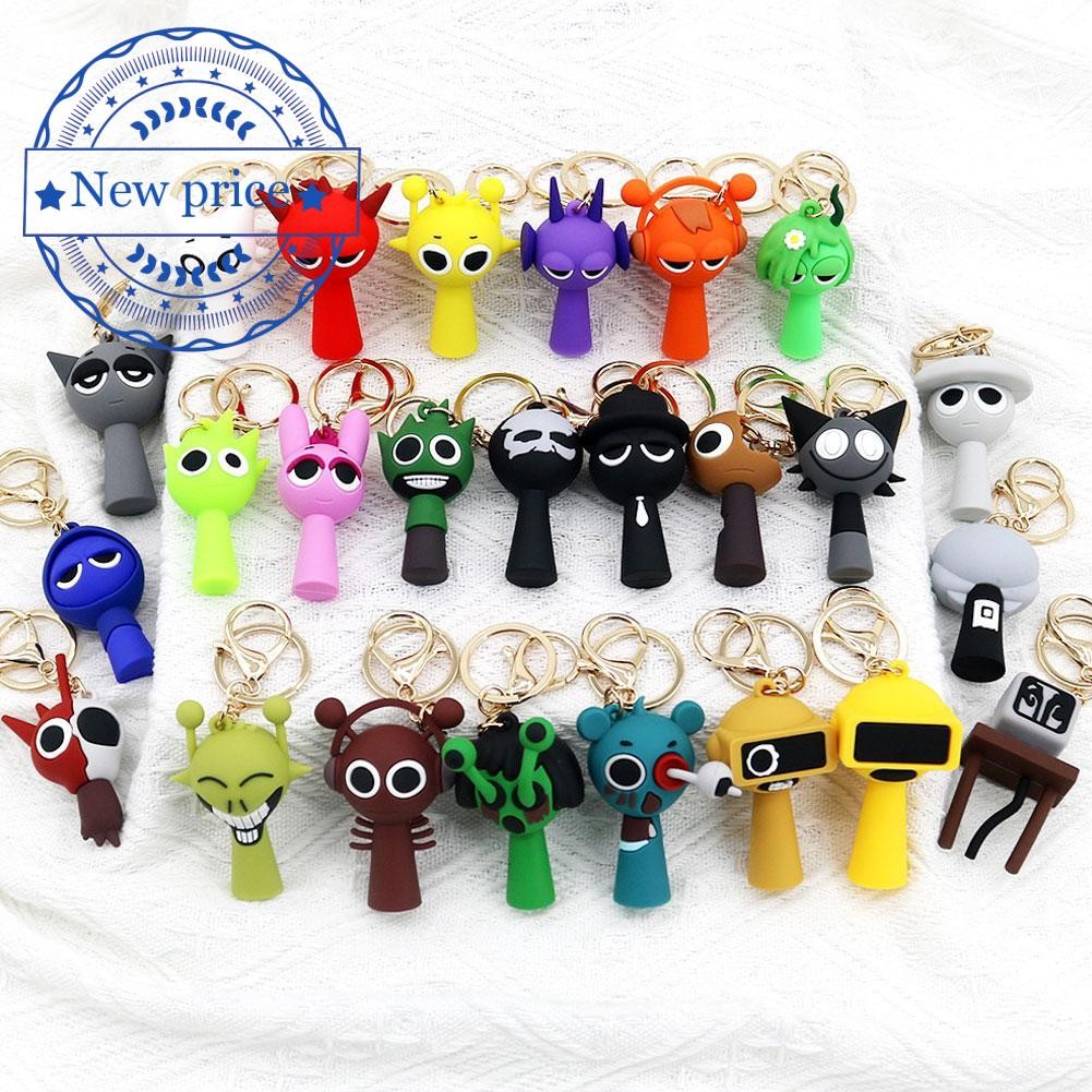 Sprunki Box Keychain Sprunki Box Game Model Doll Cute Bag Pendent For ...