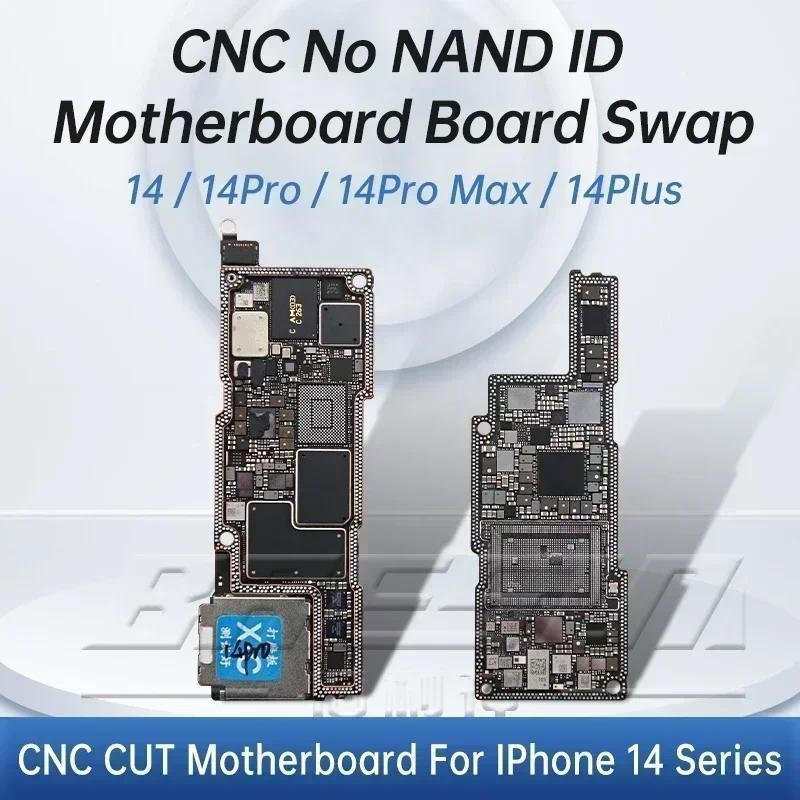 CNC CUT Motherboard For 14 Pro Max 4G 5G Logic Board Polishing CPU AP ...