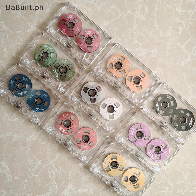 BaBuilt Double Sided Metal Small Opening Cassette Tape Retro nk Audio ...
