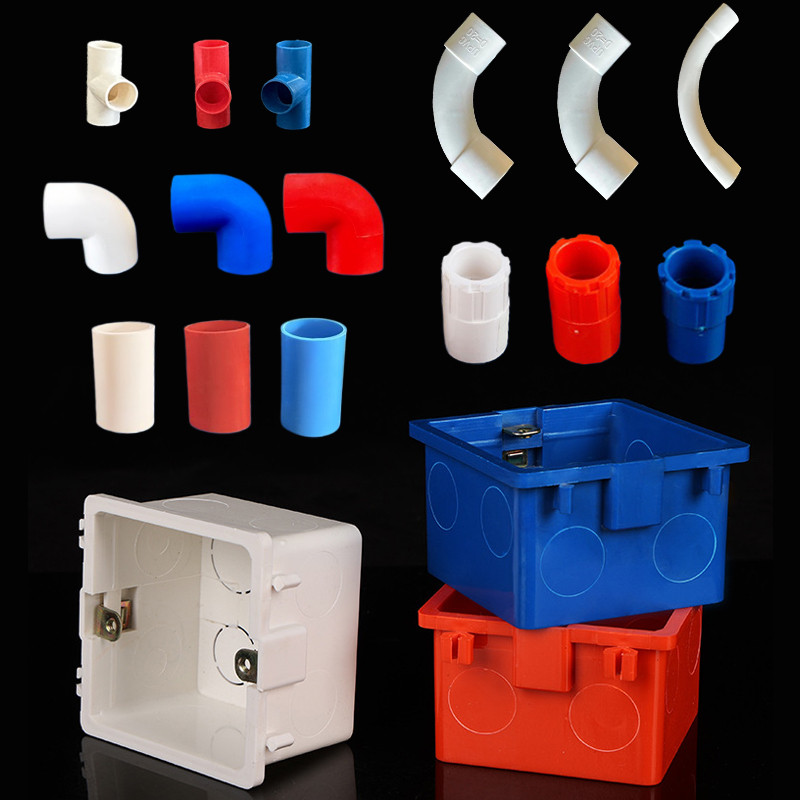 1/2 PVC Conduit Joint - 1 Piece Direct Connector & Clamp for Secure ...