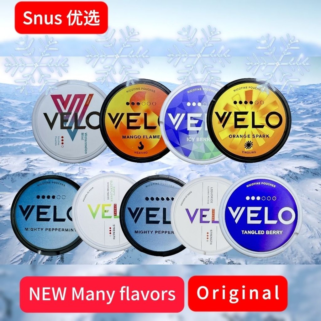 Snus Swedish mouth bag VELO white lips ZYN series Swedish mouth bag ...