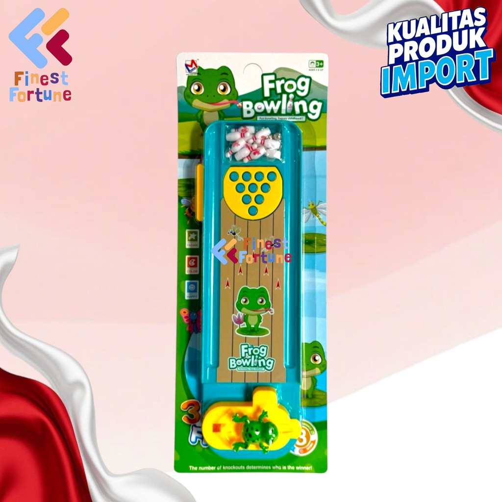 MINI FROG BOWLING TOY | Shopee Philippines