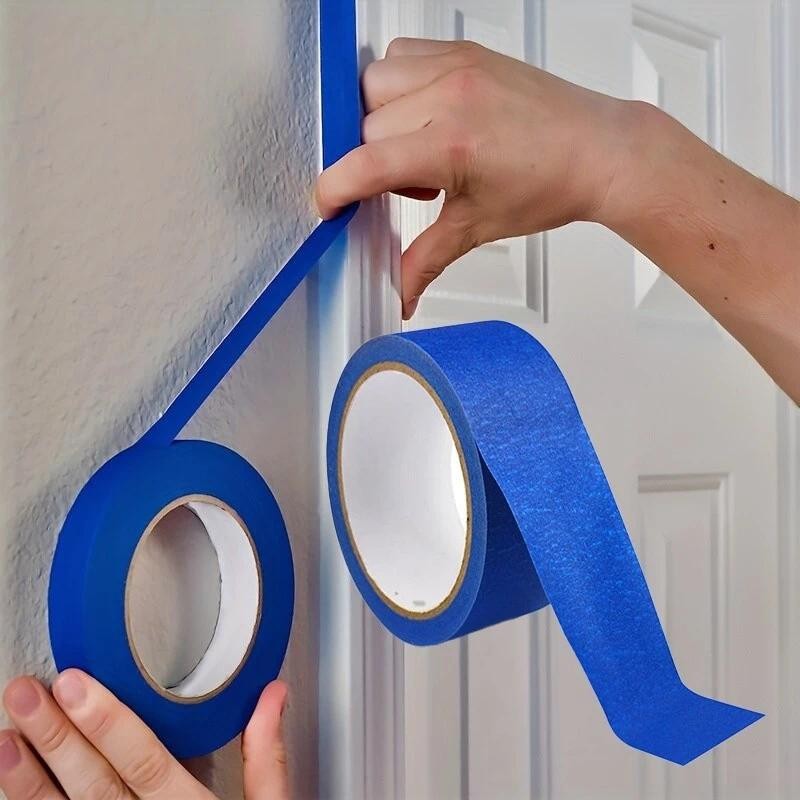 10mm/25mm/50mm x 20M Blue Painter's Tape Practical DIY Traceless ...