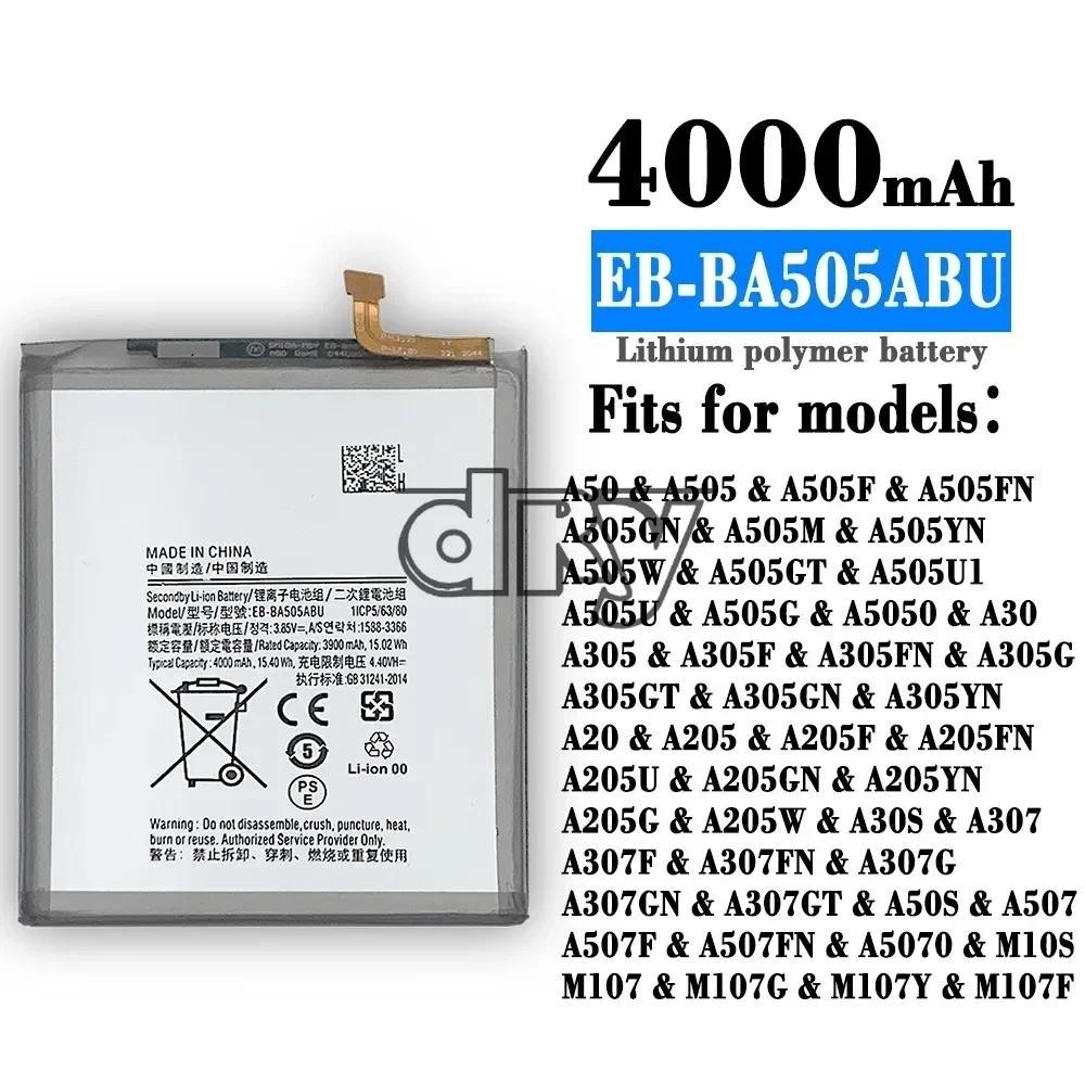 EB-BA505ABU Battery For Samsung Galaxy A50 A30s A30 A505F SM-A505F ...