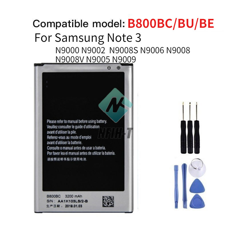 Samsung Note3 Battery for Mobile Phone GT-N900/GT-N9000 N9005/B88BC ...